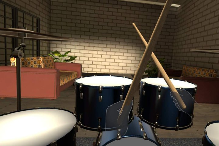 Air Drums VR Oculus Meta Quest musical game – vrgoo – Your best VR ...