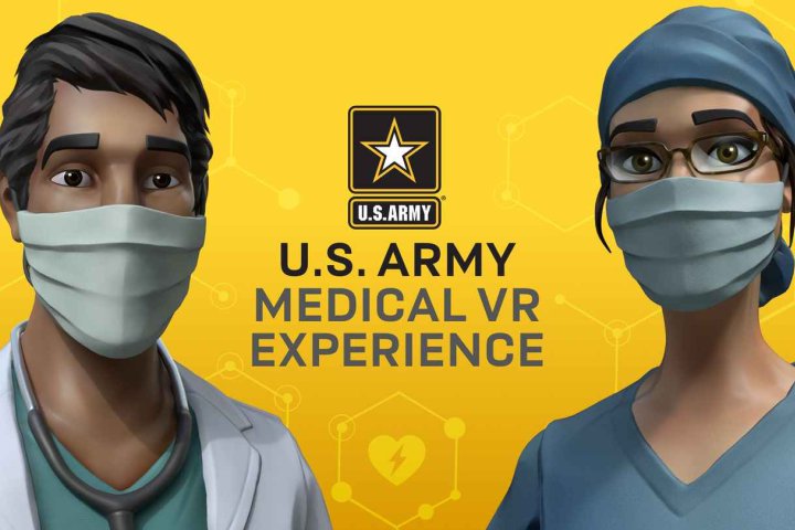 U.S. Army Medical VR Experience VR Oculus Meta Quest all-in-one ...